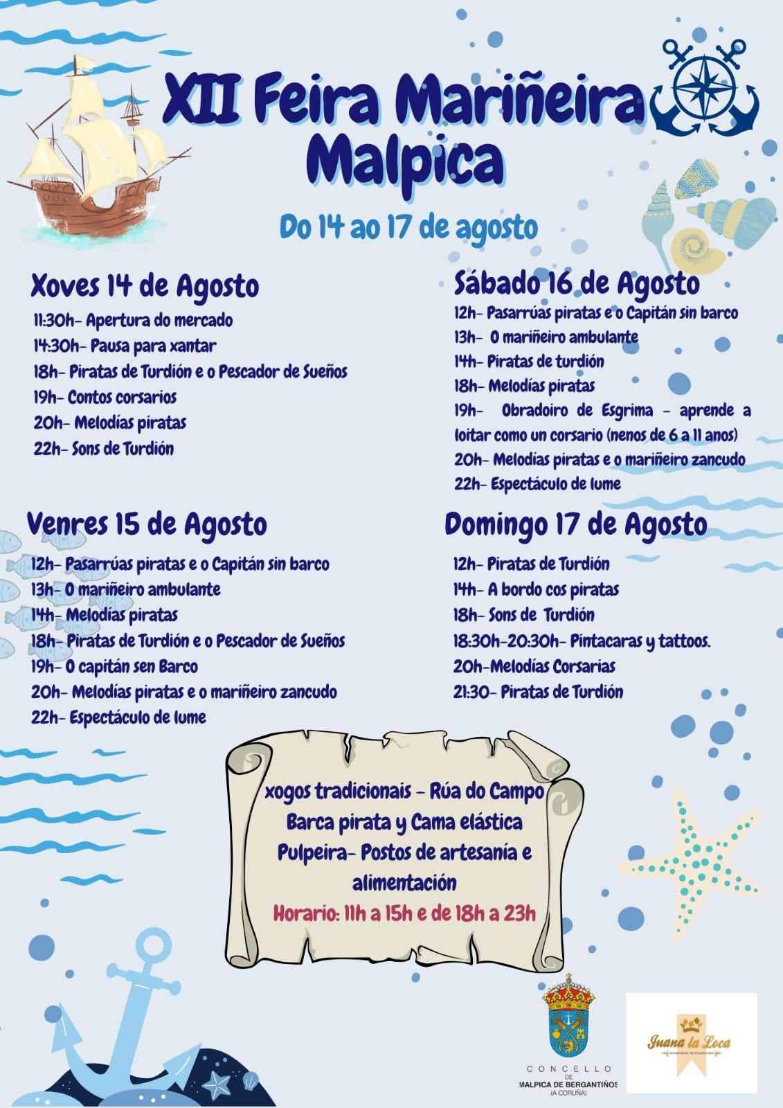 XII Feria Marinera de Malpica 2025 - Ferias - Malpica